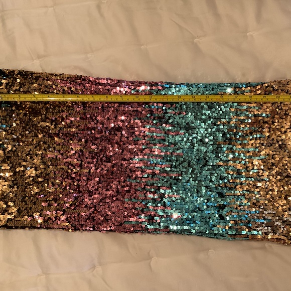 Abound | Pants & Jumpsuits | Multi Colored Sequin Abound Cropped Pants ...